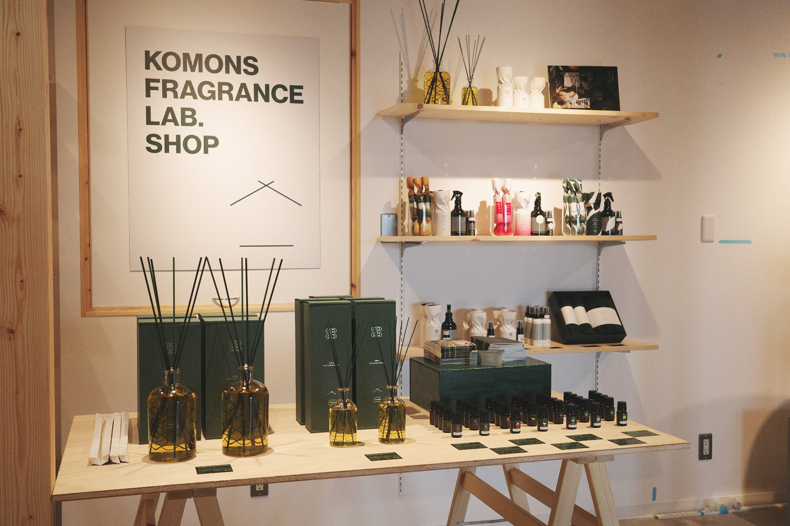 南アルプスに新しくKomonsのポップアップストアがオープン。 – Komons(コモンズ) | 毎日の家事を、心地よい時間に変えるホームケアブランド